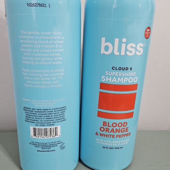 Bliss | Hair | Bliss Cloud 9 Blood Orangewhite Pepper Super Shine ...